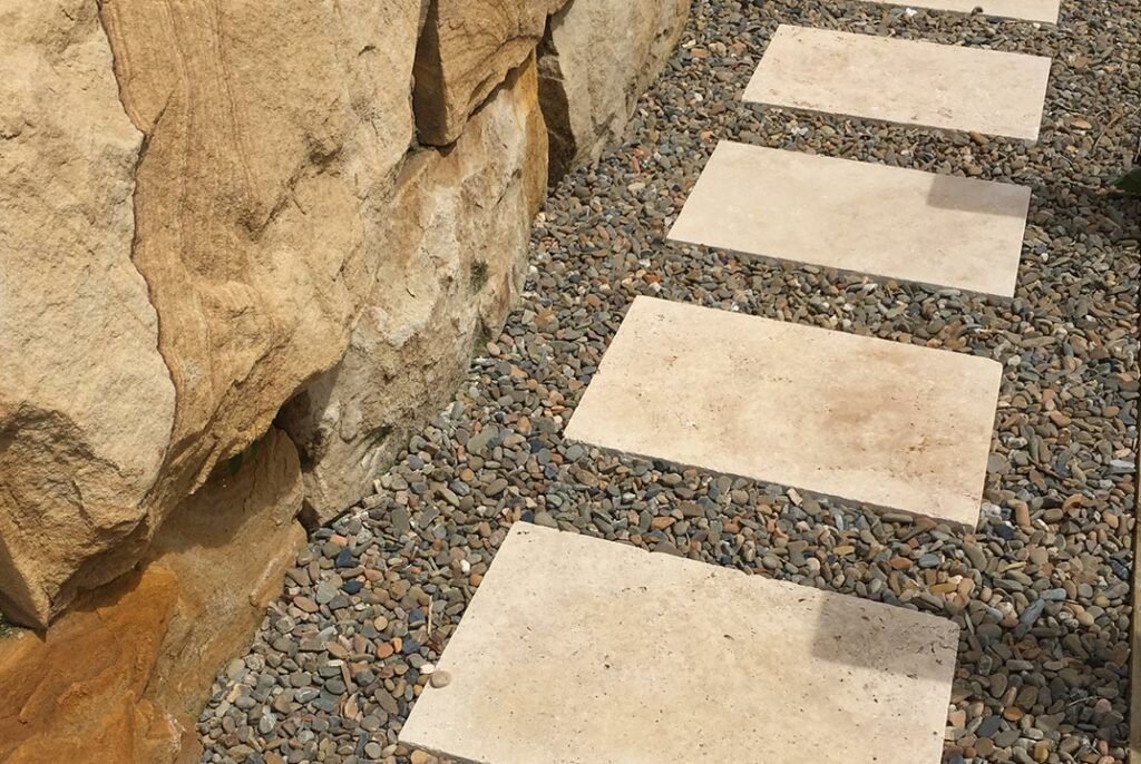 Stone Landscaping | Melaleuca Landscapes